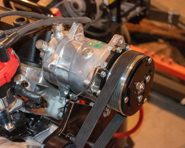 Mounting a Sanden AC Compressor with the 5.0 Serpentine Belt – Brad ...